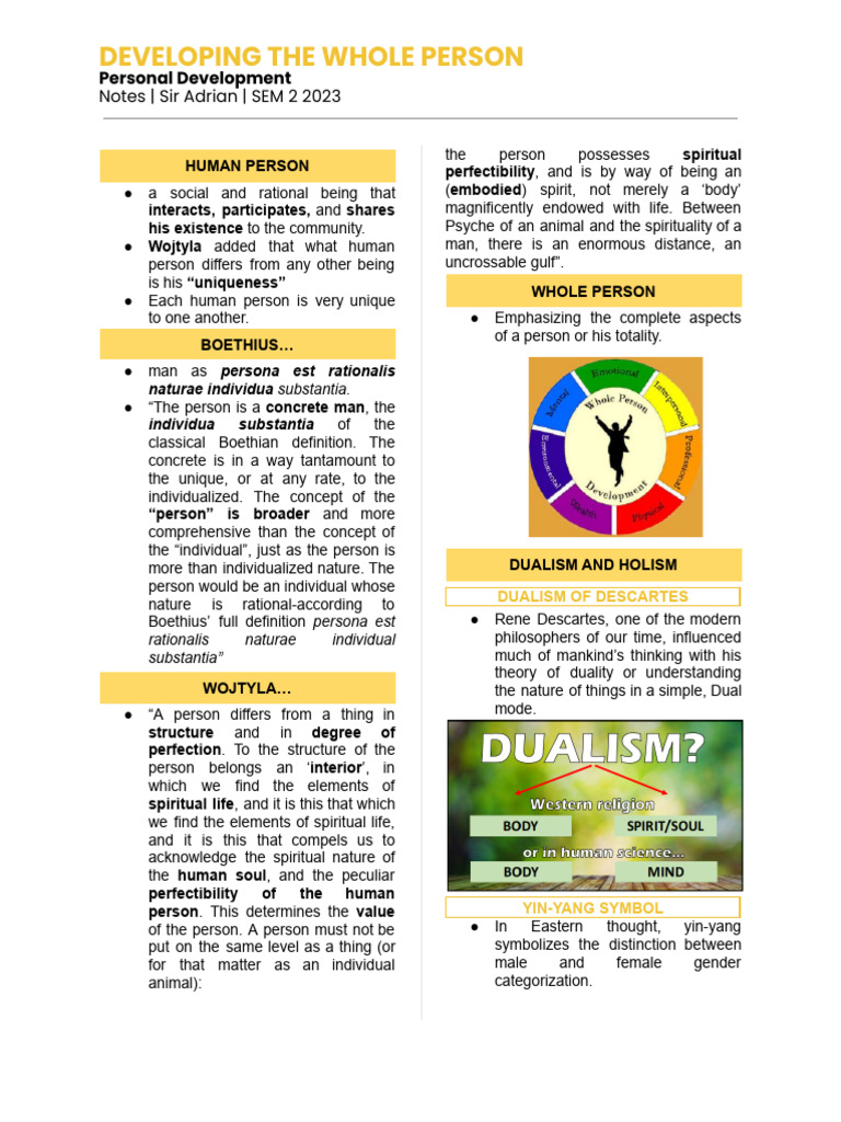 Perdev Midterm | PDF | Emotions | Holism Perdev Midterm | PDF | Emotions | Holism