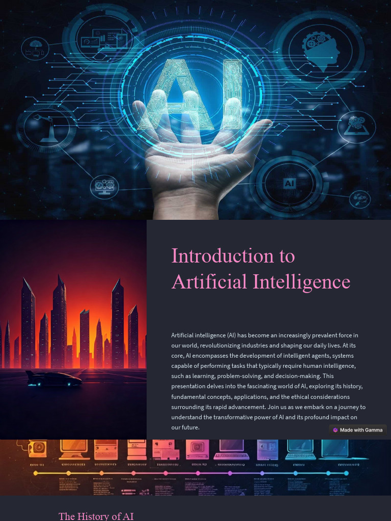 Introduction To Artificial Intelligence | PDF | Artificial Intelligence | Intelligence (AI ...