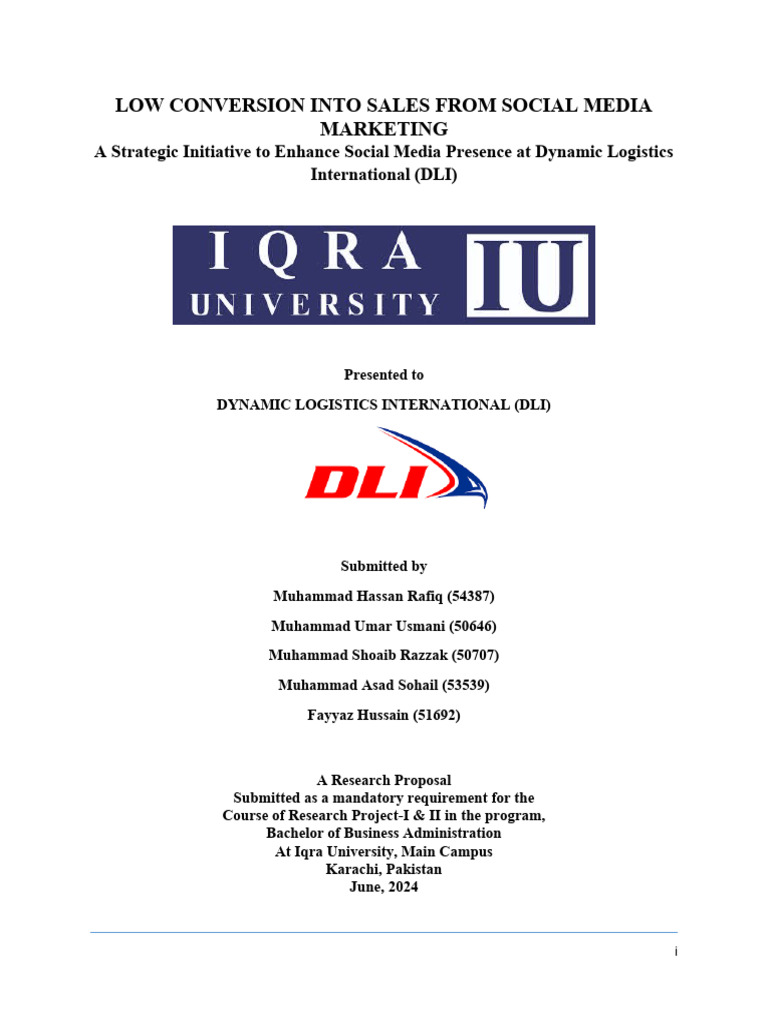 DLI RP-2 Final Report All | PDF | Logistics | Sampling (Statistics)