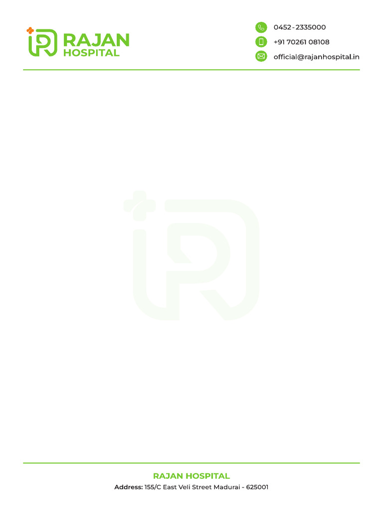 Rajan Letterhead 2 | PDF