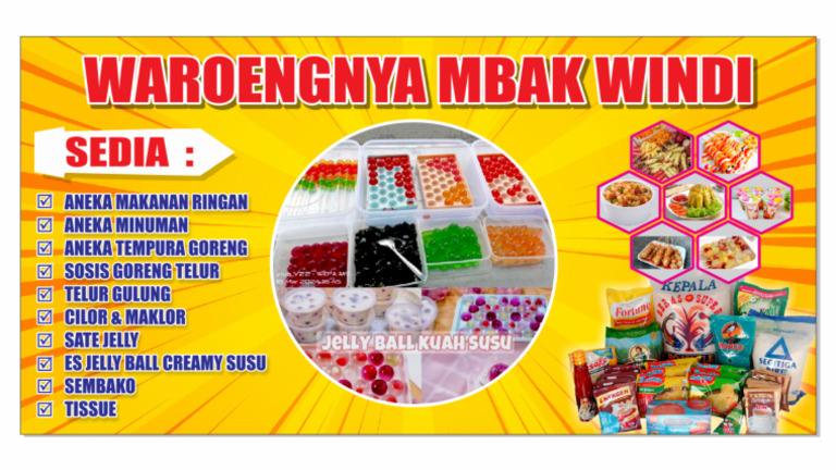 Design MMT Warung | PDF