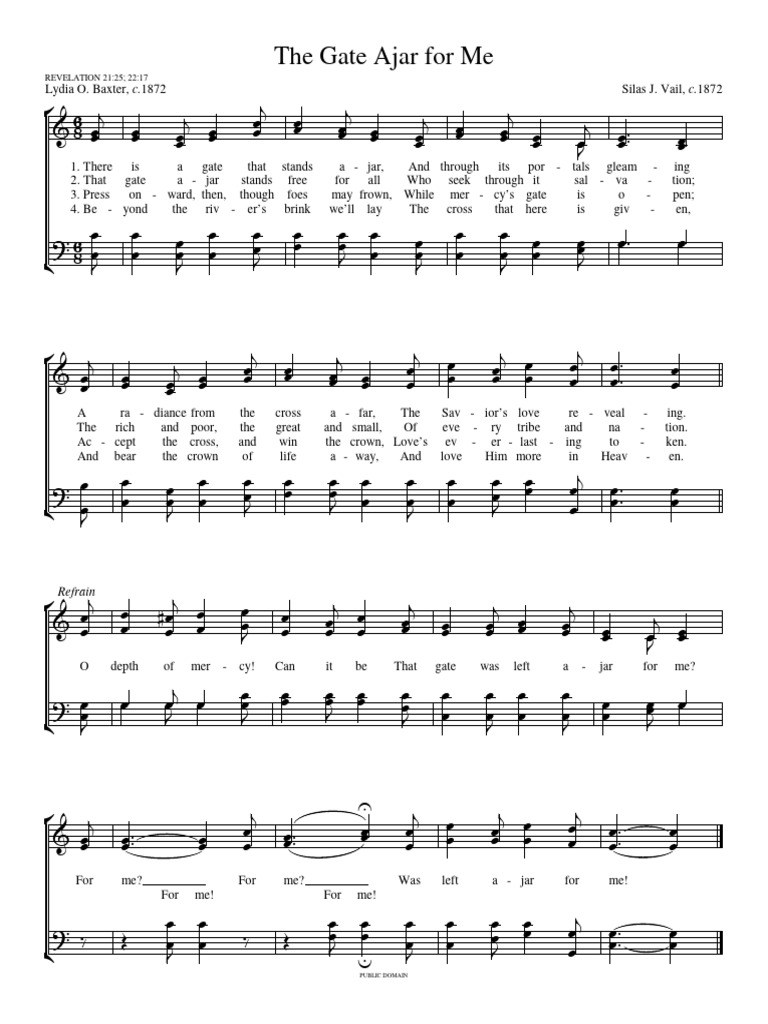 The Gate Ajar For Me | PDF