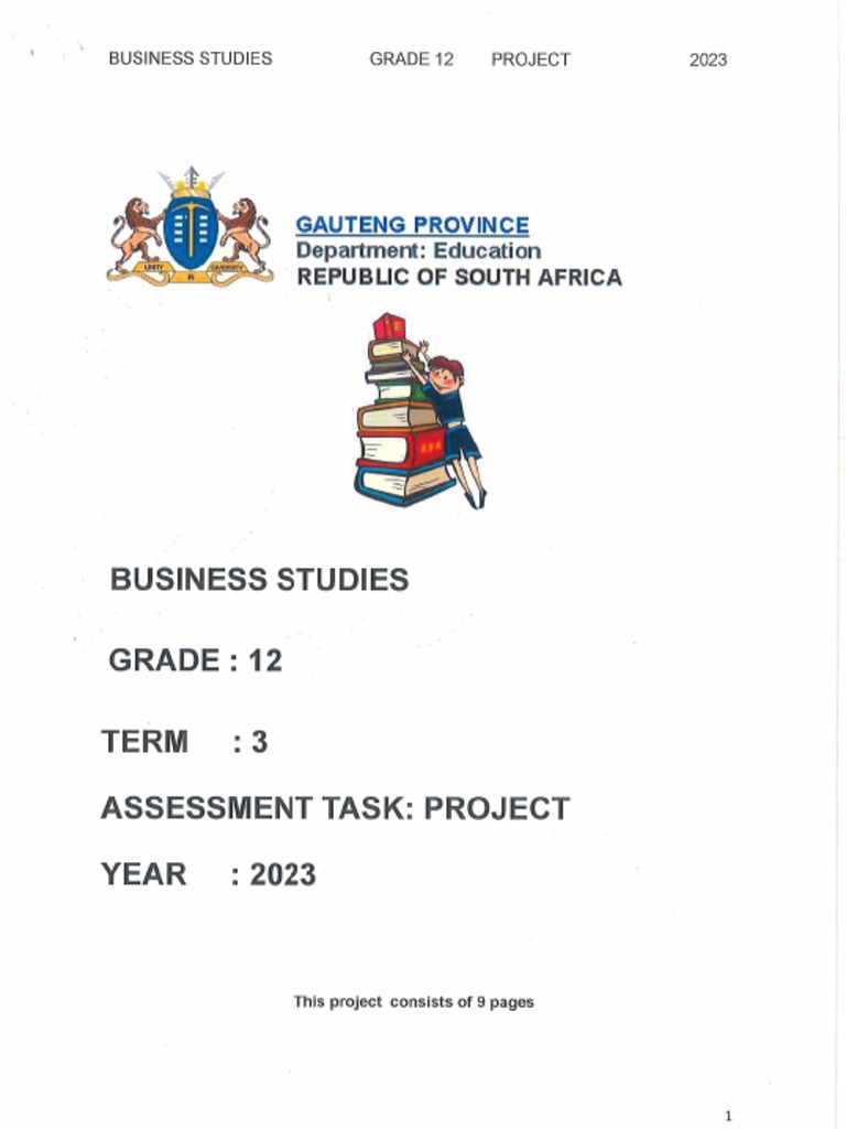 Project & Marking Guideline | PDF