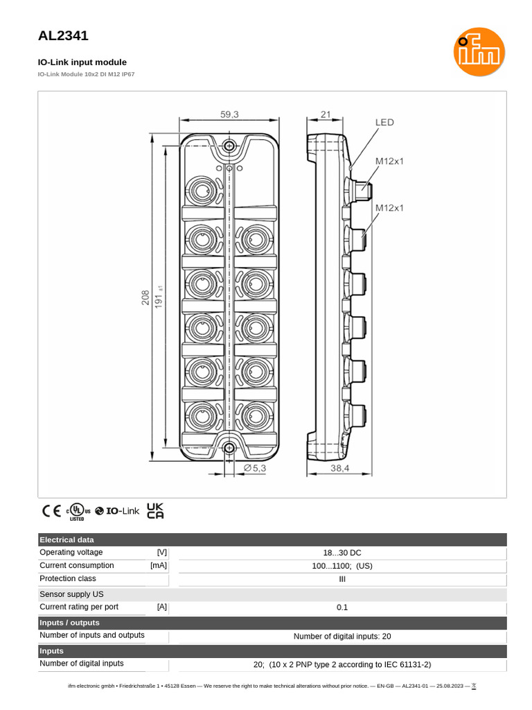 Al2341 01 - en GB | PDF | Electrical Connector | Electrical Components