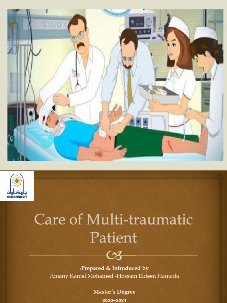 Care of Multi-Traumatic Patient New | PDF | Major Trauma | Causes Of Death