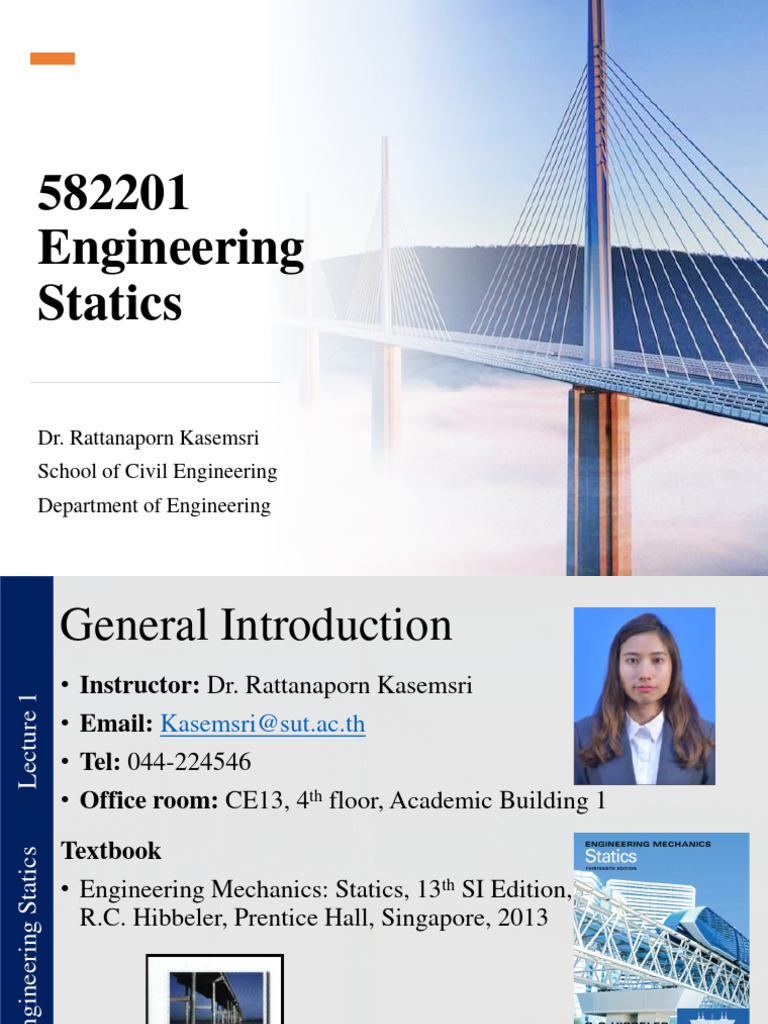 Lecture 1 - Introduction and General Principles | PDF | Force | Mass