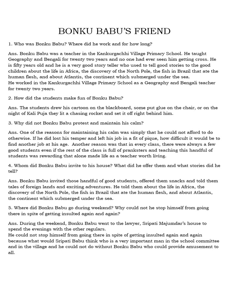 Bonku Babu 1 | PDF | Planets