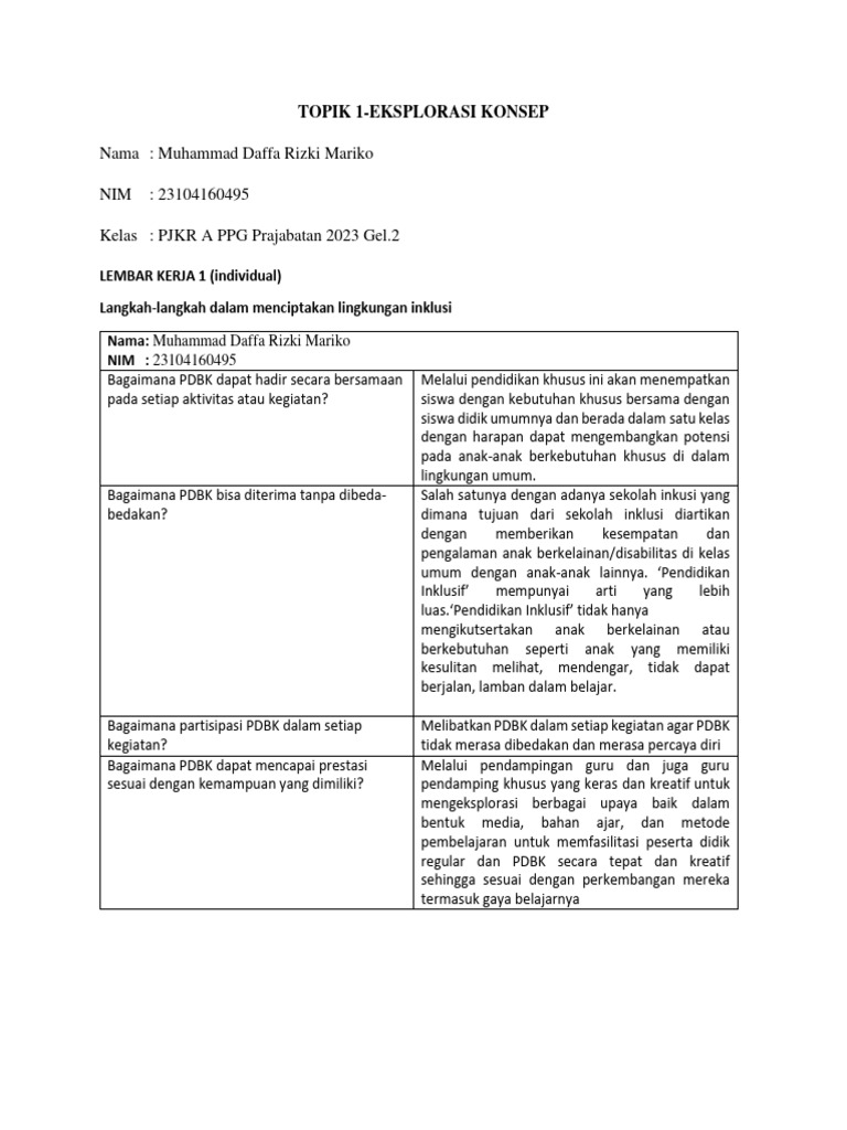 Topik 1-Eksplorasi Konsep | PDF