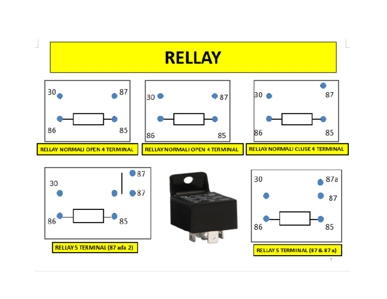 Macam - Macam Relay | PDF