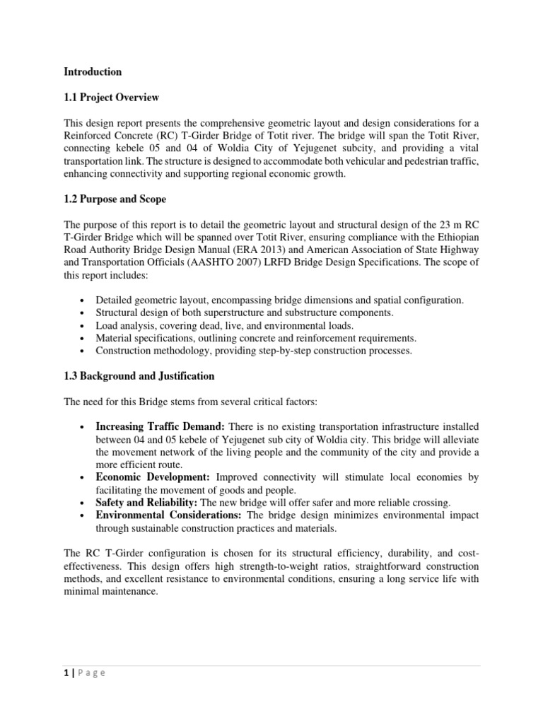 Final Super and Substructure Report | PDF | Bridge | Transport