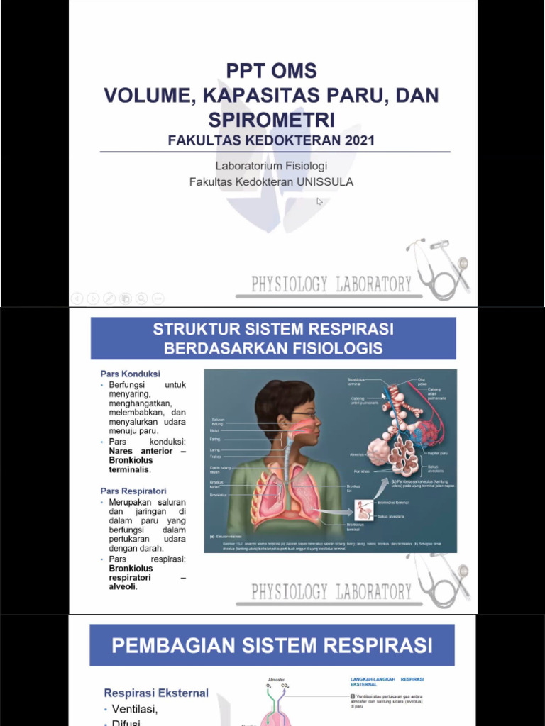 Praktikum Fisiologi Spirometri | PDF