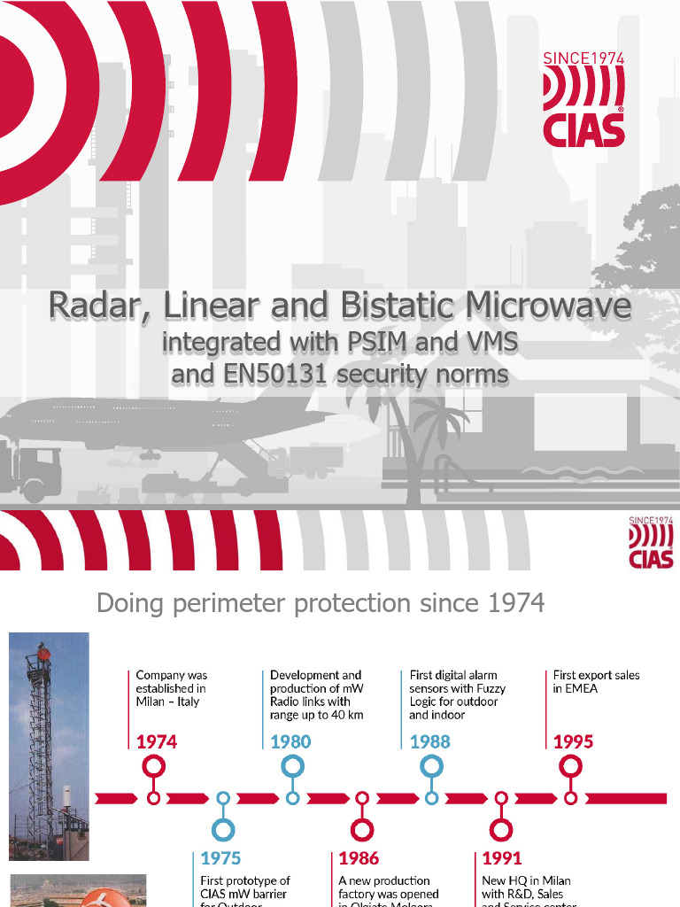 En50131 Microwave Radar, Linear and Bistatic EN-2 | PDF | Infrared ...