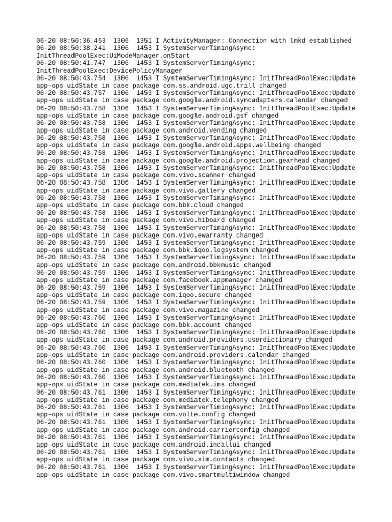 Log Pdf Software Operating System Technology