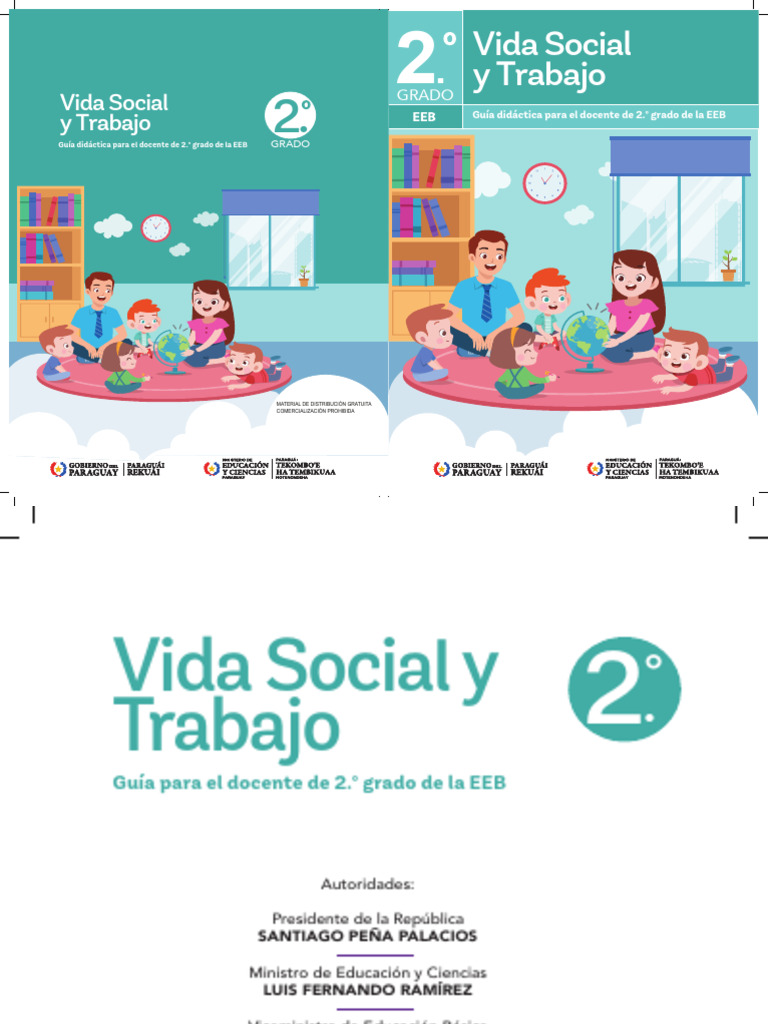 Guía Vida Social y Trabajo 2° Grado | PDF | Maestros | El patito feo