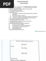 Class 12 English Writing Skill Formats | PDF