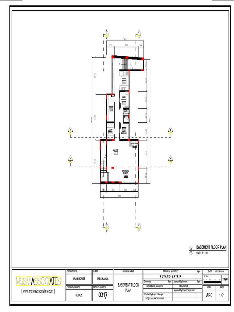 Arc 01. Floor Plan Kami House 2024 06 21 | PDF | Residential Buildings ...