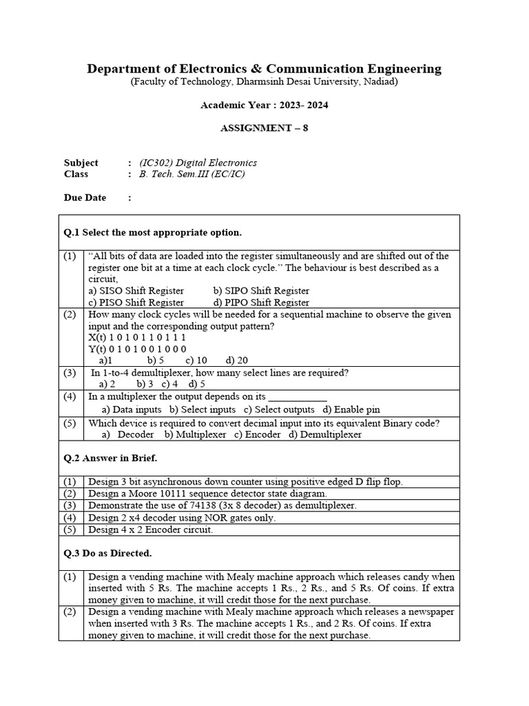 DE(8) | PDF | Electronic Engineering | Electrical Engineering