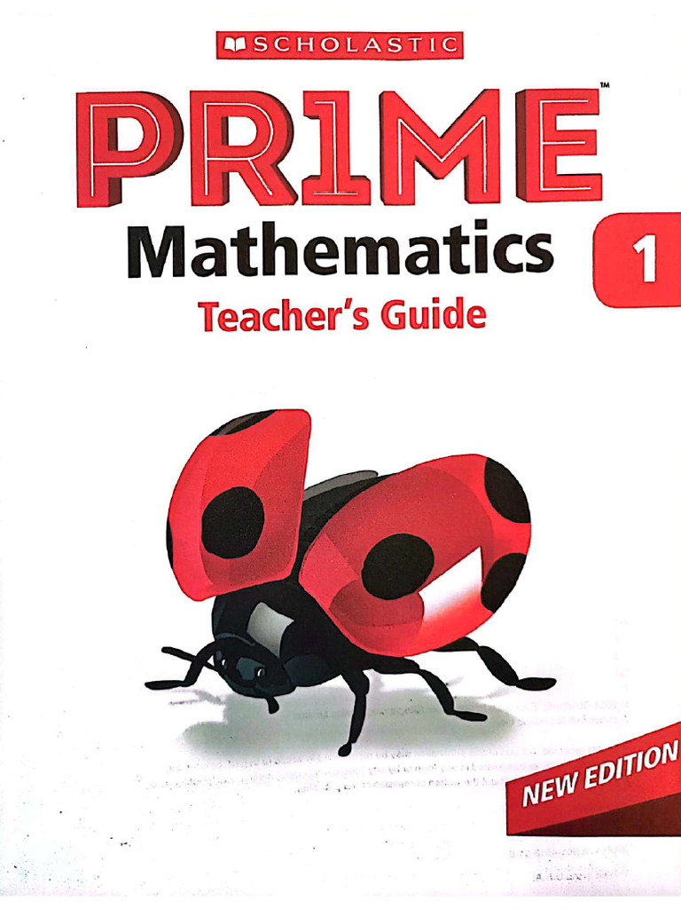 Prime Math 1 Teachers Book | PDF