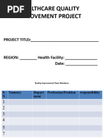 RCGP QIP Blank Template-200920 | PDF