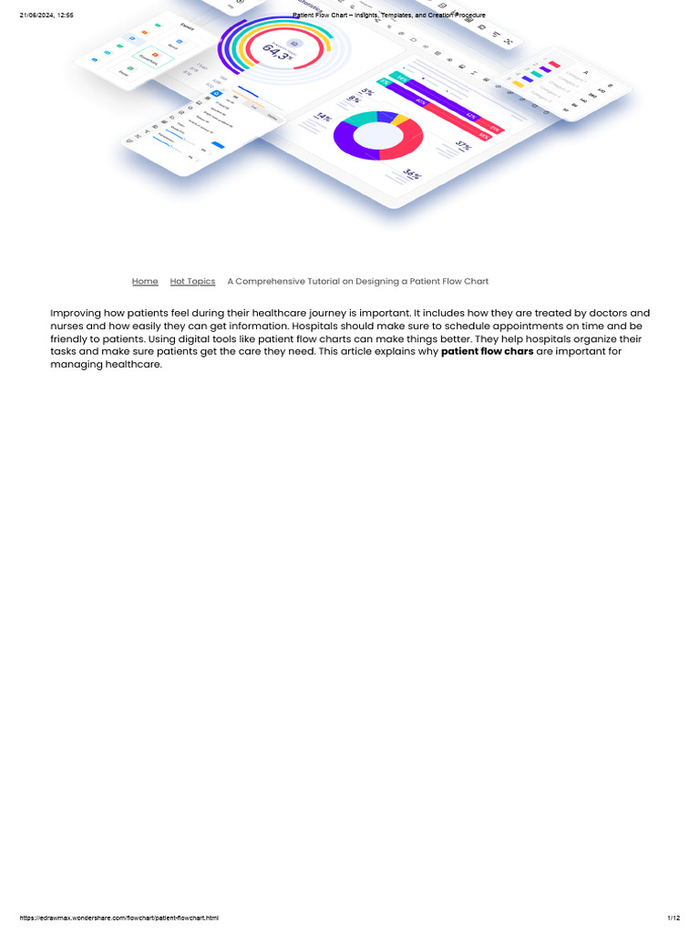 Patient Flow Chart - Insights, Templates, and Creation Procedure | PDF ...