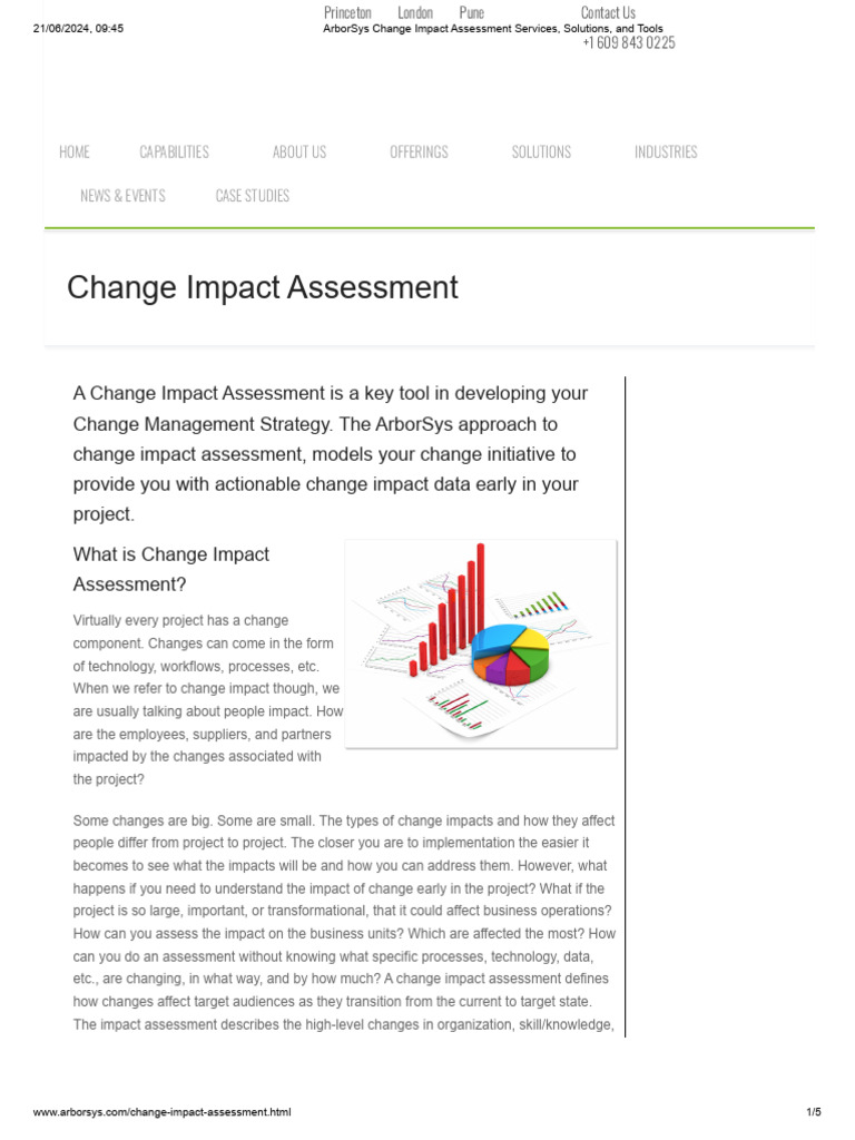 ArborSys Change Impact Assessment Services, Solutions, and Tools | PDF ...