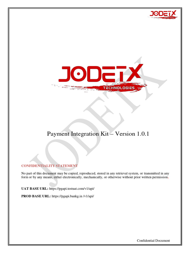 Jodetx Payin Payout Integration Kit v1.0.2-2 | PDF | Encryption | String (Computer Science)