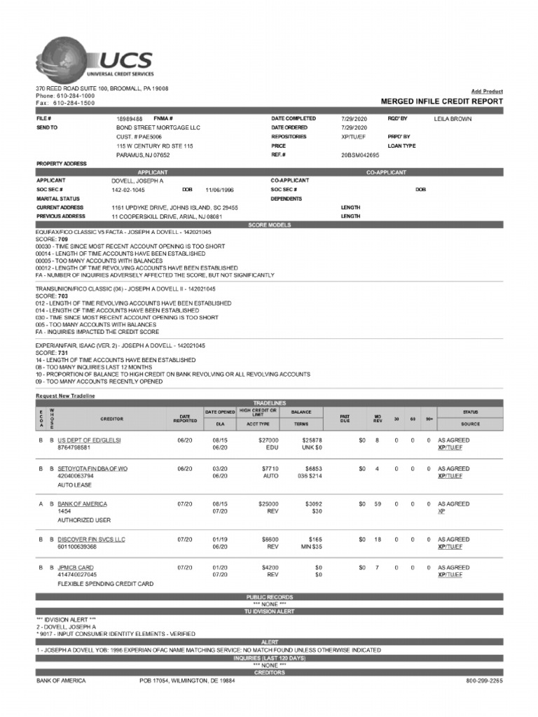 Credit Report-1 | PDF