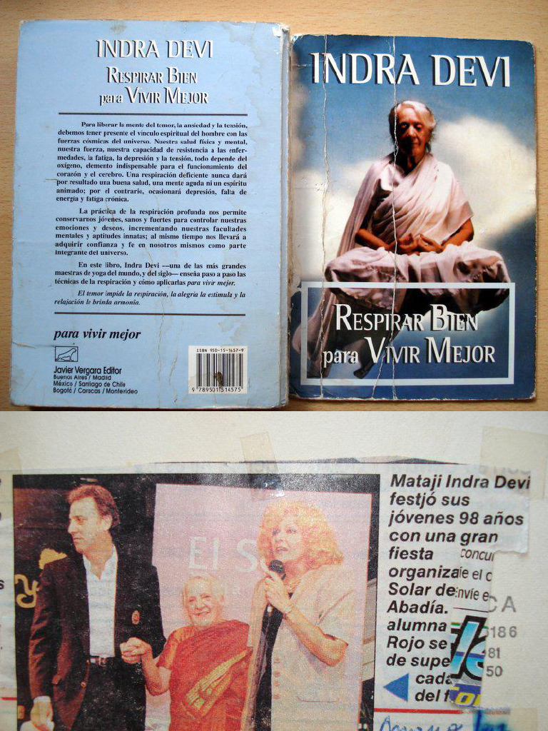 RESPIRAR BIEN PARA VIVIR MEJOR - INDRA DEVI - Repaired | PDF