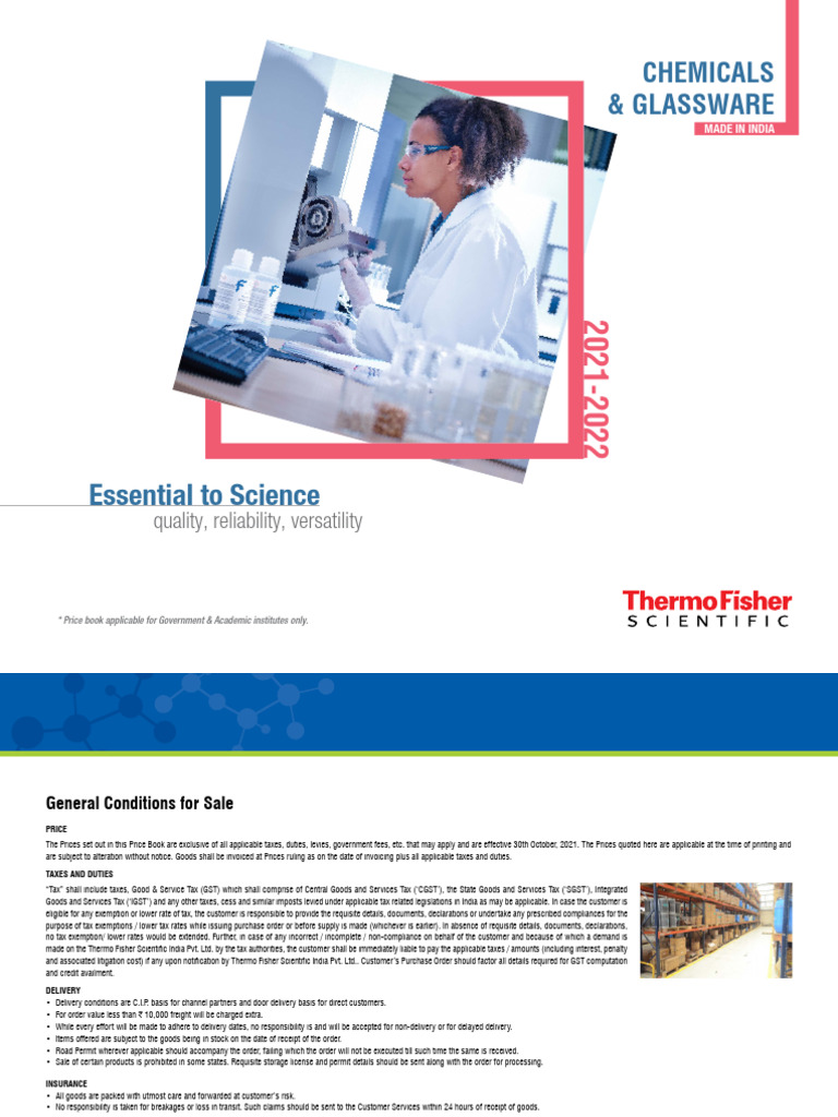 Qualigens Pricelist | PDF | Taxes | Chemical Substances