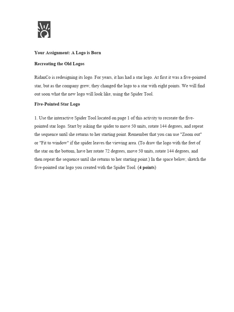 1.6.4 Practice - Modeling - Logo Design (Practice) | PDF | Polygon | Geometric Shapes