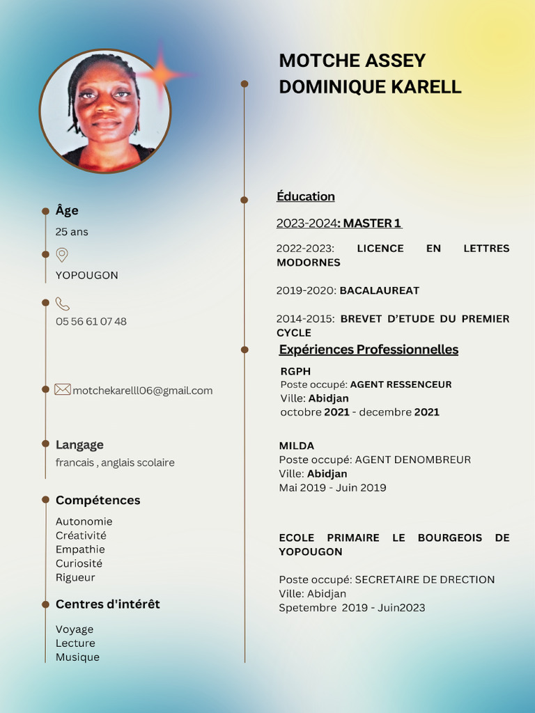 CV Karell Mise A Jour Le 14112023 | PDF