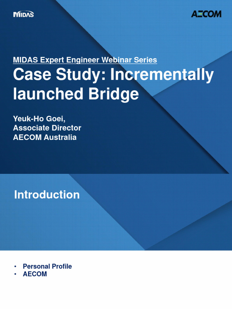 Case Study of Incrementally Launched Bridge | PDF | Beam (Structure ...
