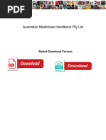 APF23: Australian Pharmaceutical Guide | PDF