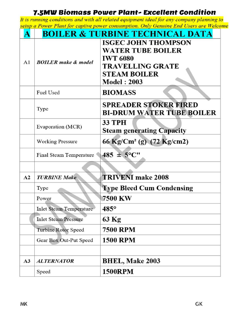 7-5mw Powerplant VJA | PDF