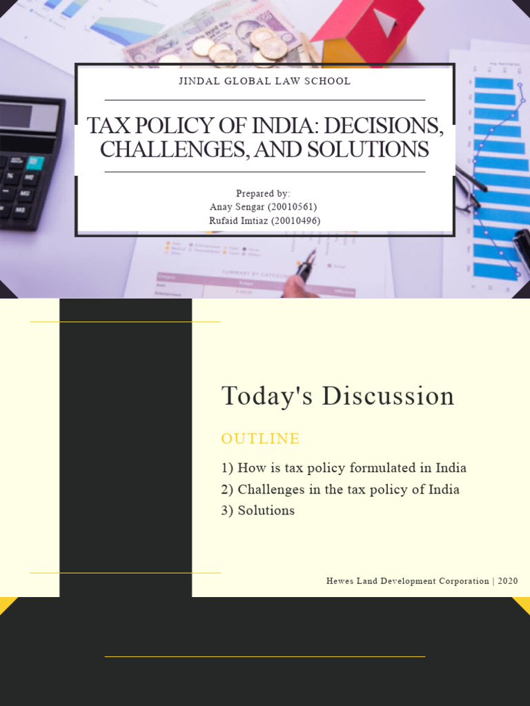 India's Tax Policy: Challenges & Solutions | PDF | Taxes | Policy