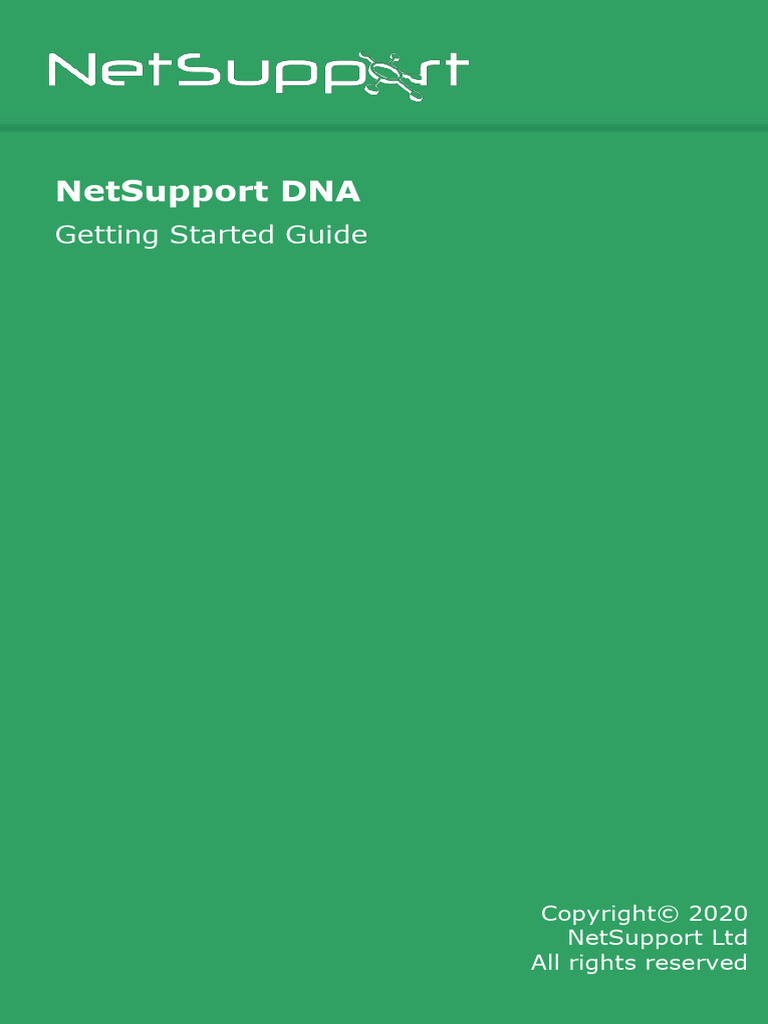 DNA Getting Started Guide | PDF | Microsoft Windows | Windows Registry