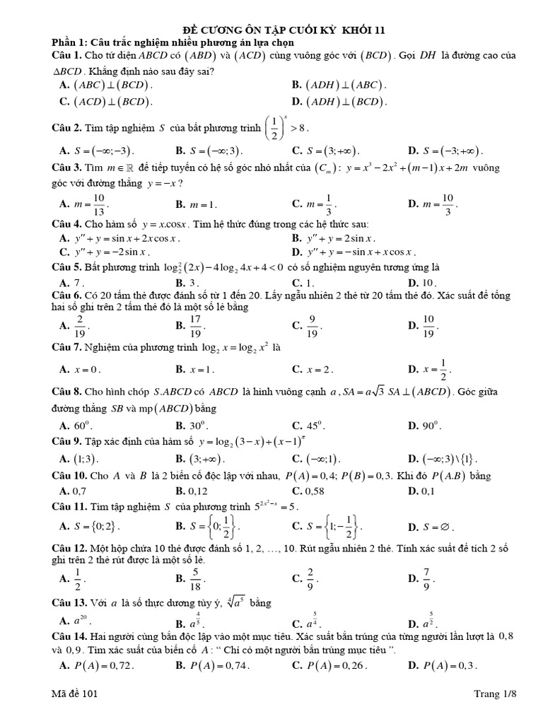 Đề Cương Phần 1,2 k11 | PDF