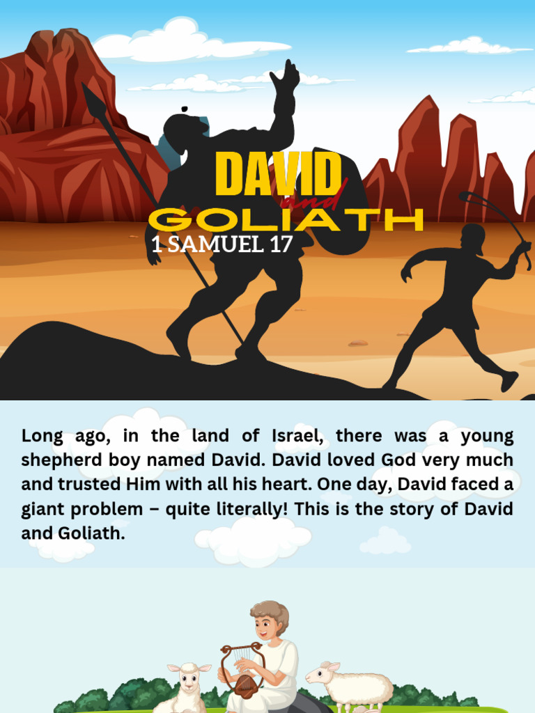 DAVID AND GOLIATH | PDF | Goliath | Books Of The Hebrew Bible
