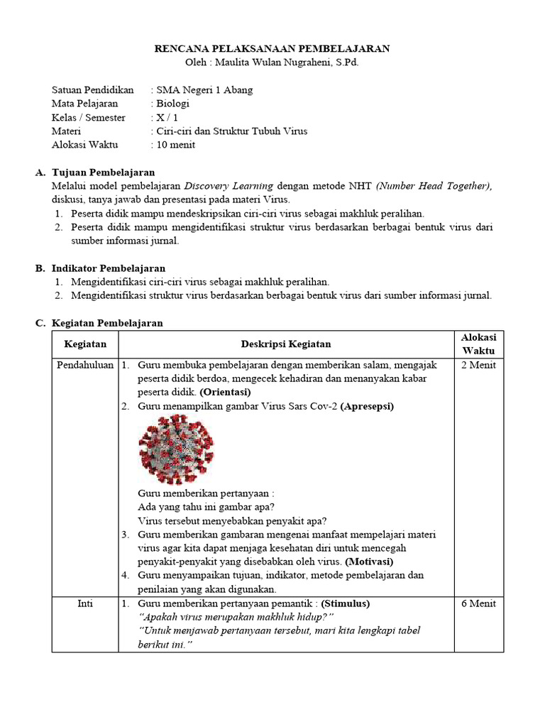 Struktur Dan Bentuk Virus | PDF | Kesehatan Holistik