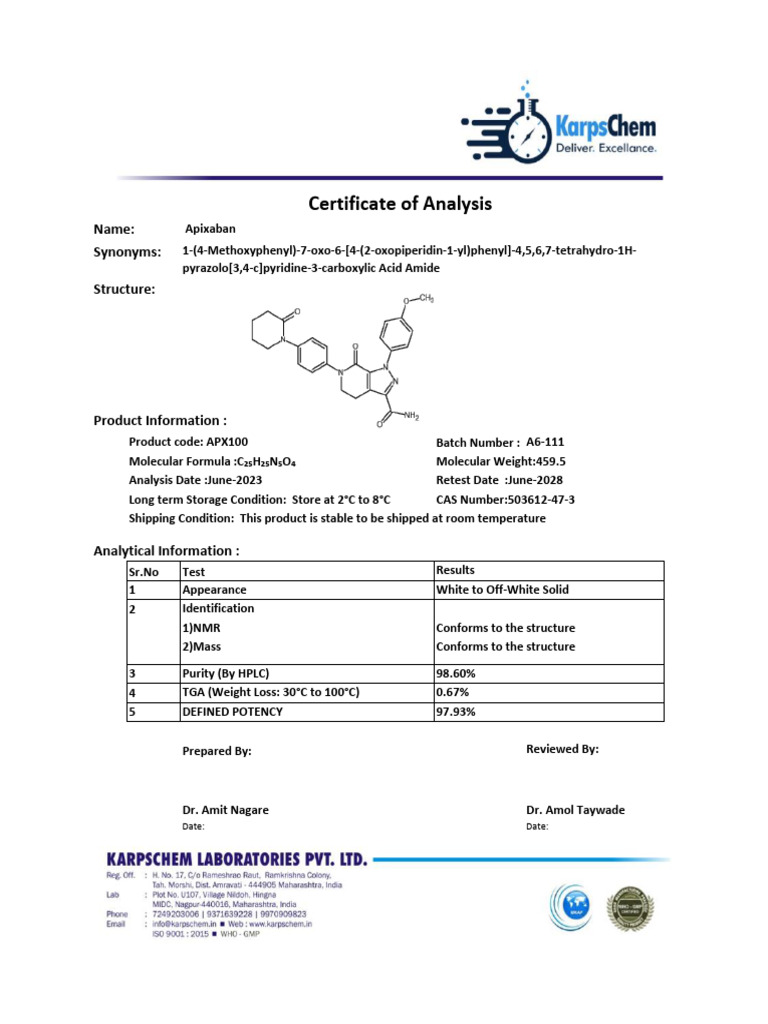 Apx100 Coa | PDF | Science & Mathematics