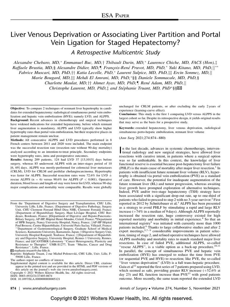 ALLPS vs LVD Annals | PDF | Medicine | Diseases And Disorders