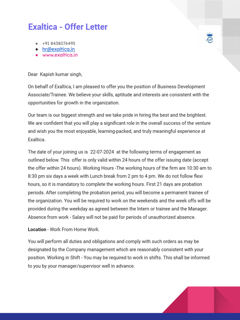 Kapish Kumar Singh | PDF | Intellectual Property | Confidentiality