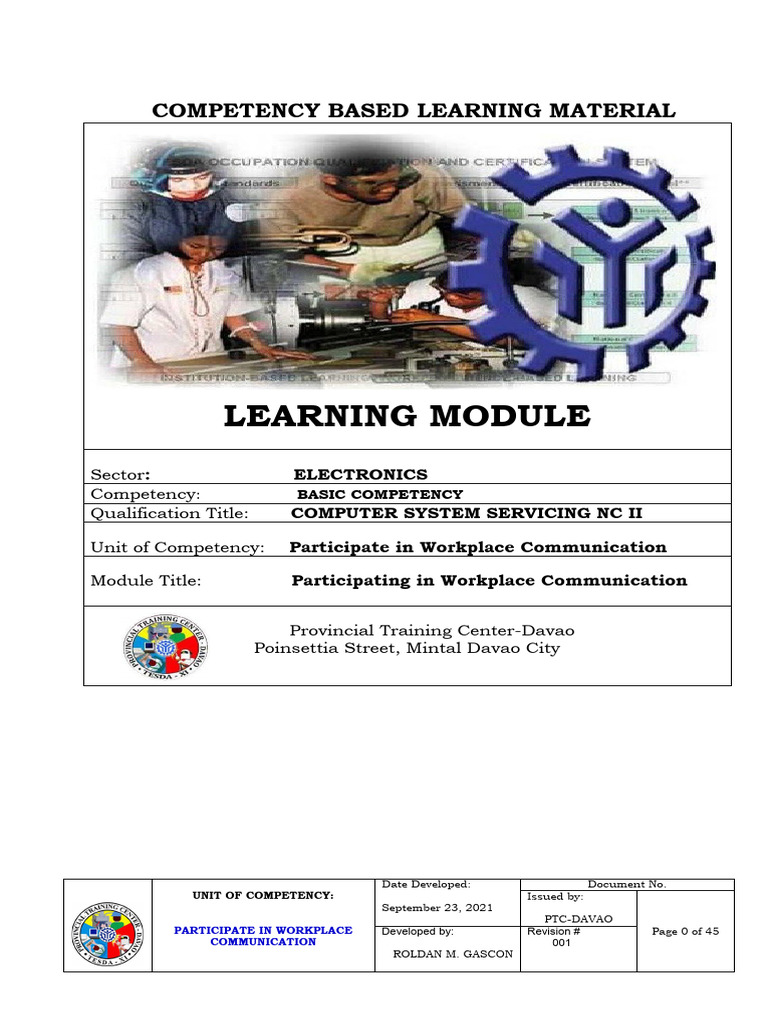 Participate in Workplace Communication | PDF | Adverb | Communication