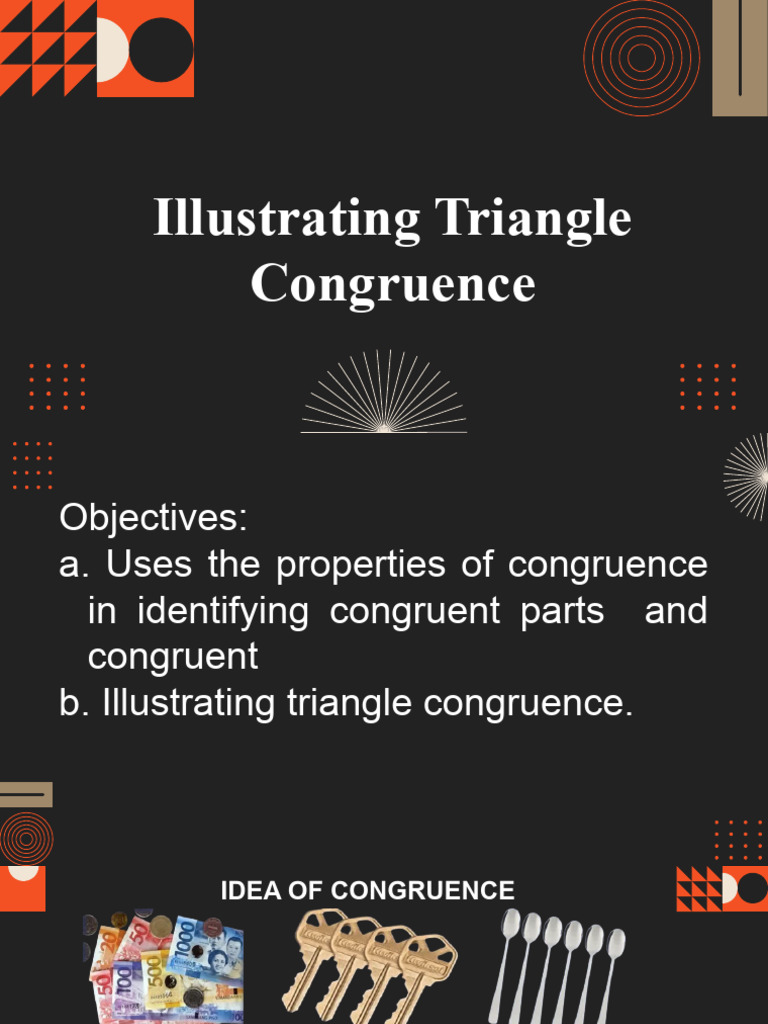 Illustrating A Congruence Triangle | PDF | Shape | Geometric Shapes