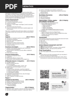 Edexcel Maths Paper1 2025 Topic Checklist | PDF