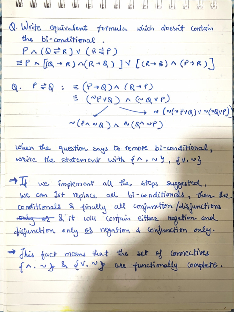 Math-Functionally Complete Sets of Connective | PDF
