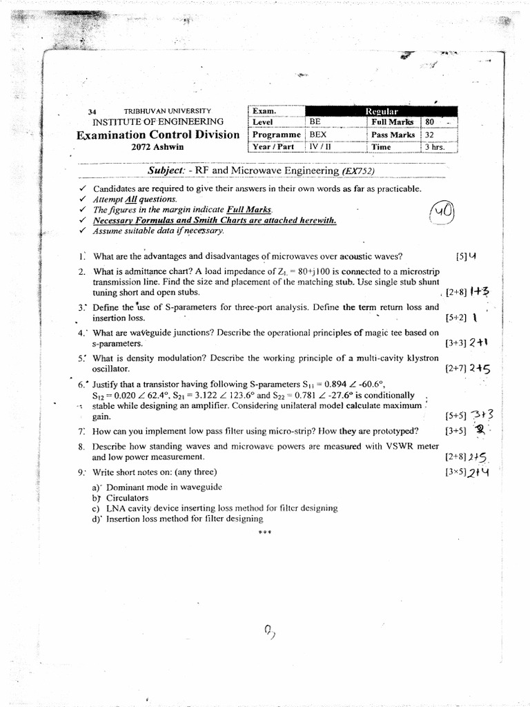 Rf and Microwave Engineering | PDF | Microwave | Computer Engineering