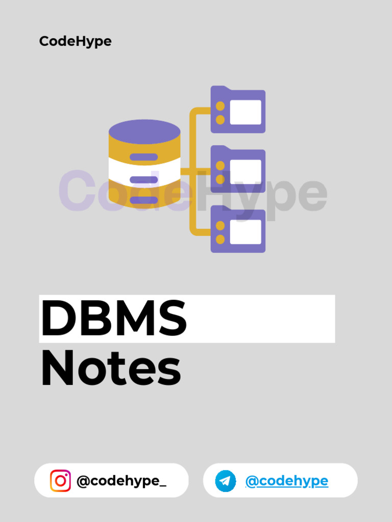 Codehype Dbms Notes Pdf 
