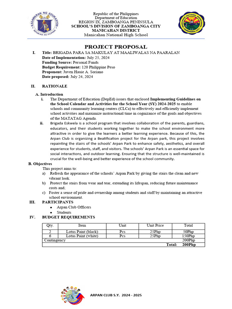 Project Proposal Sample | PDF