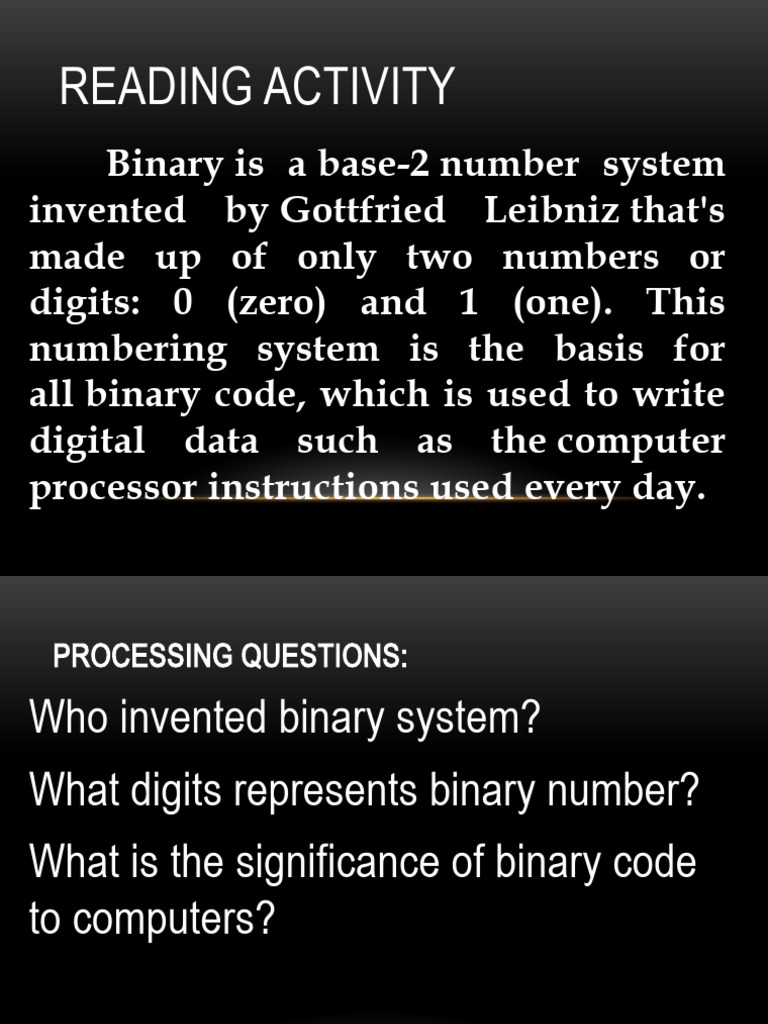 Binary Pdf Bit Ascii